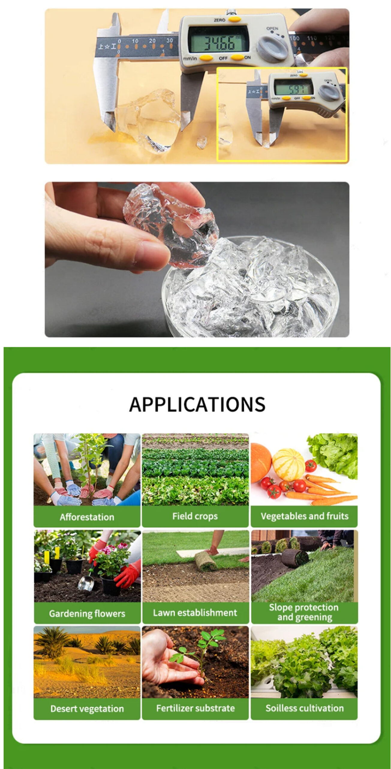 Super Absorbent Polymer Crystal For Agriculture Price - Demi Co., Ltd.
